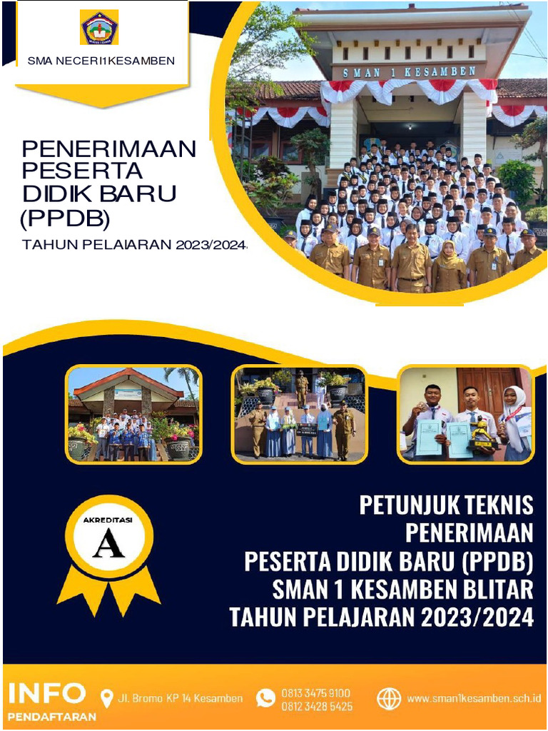 Juknis PPDB Sman 1 Kesamben Tahun 2023-2024 Revisi | PDF