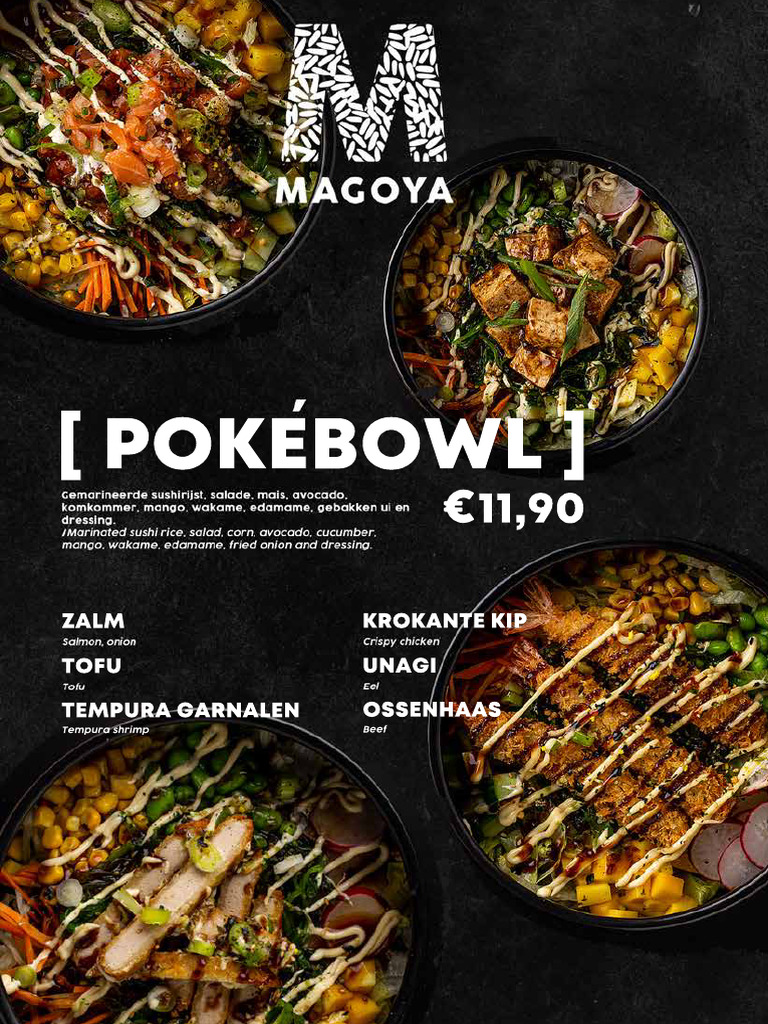 Magoya Menu 2022 | PDF