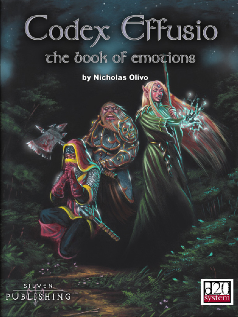 d20 Silven Publishing Codex Effusio - The Book of Emotions | PDF | D20 ...