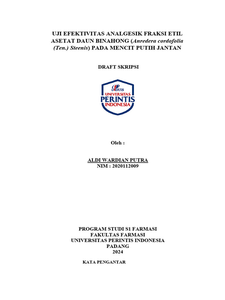 Bismillah Skripsi Aldi Wardian Putra Fixxx | PDF