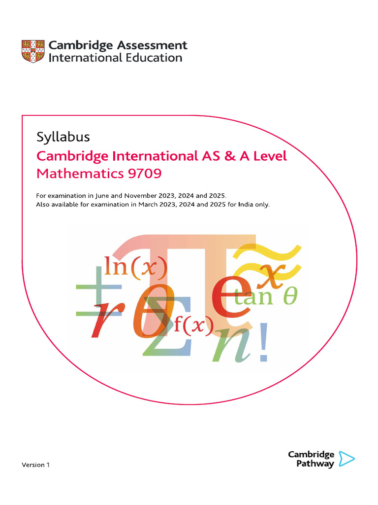 A Level Mathematics | PDF