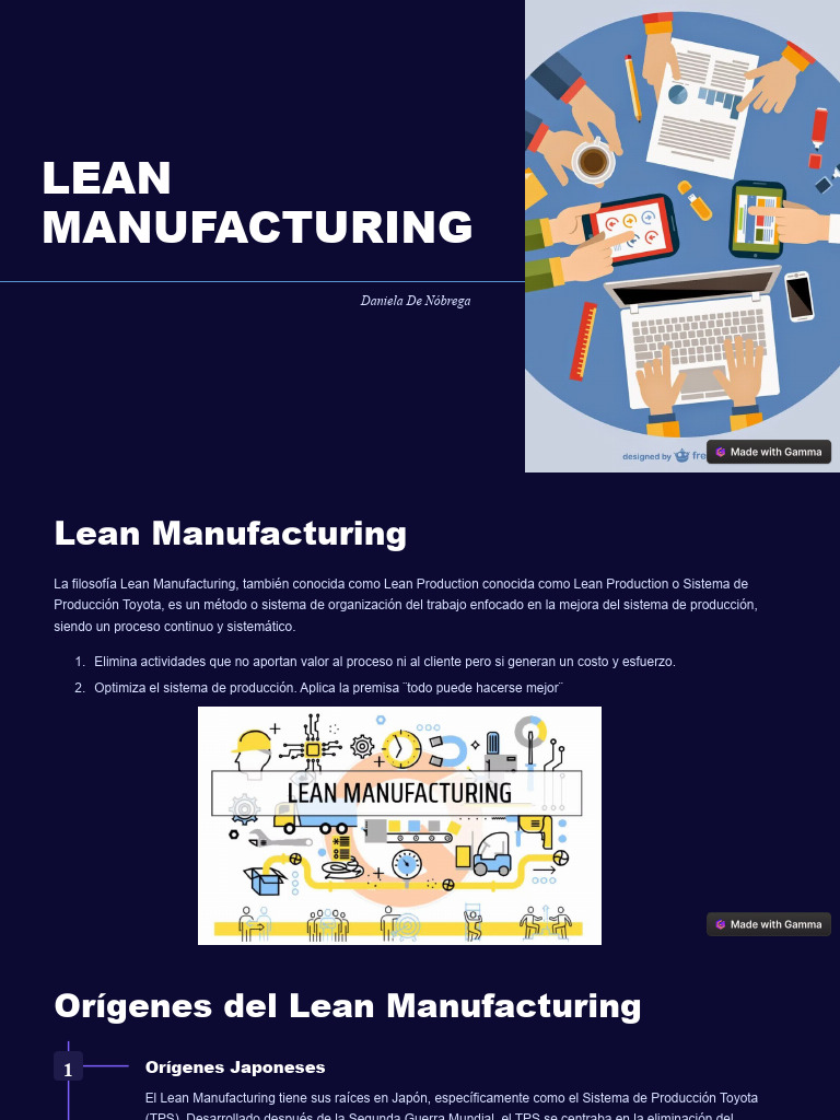 Lean Manufacturing | PDF | Lean Manufacturing | Sector secundario de la ...