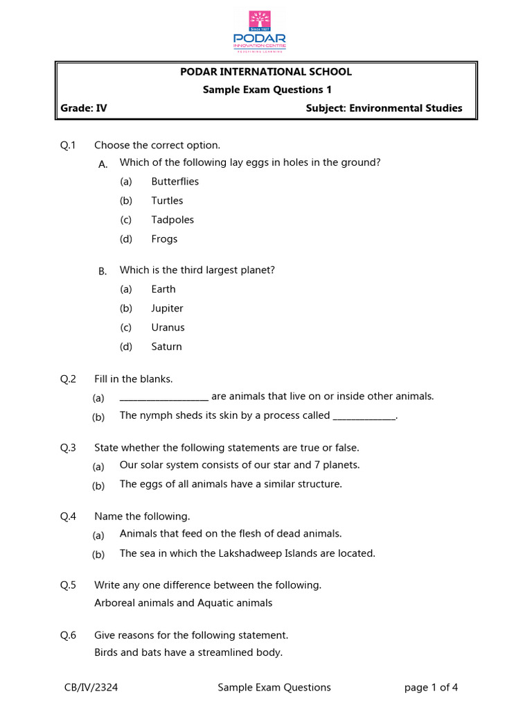 QP CB Iv Evs Seq1 | PDF | Foods | Digestion