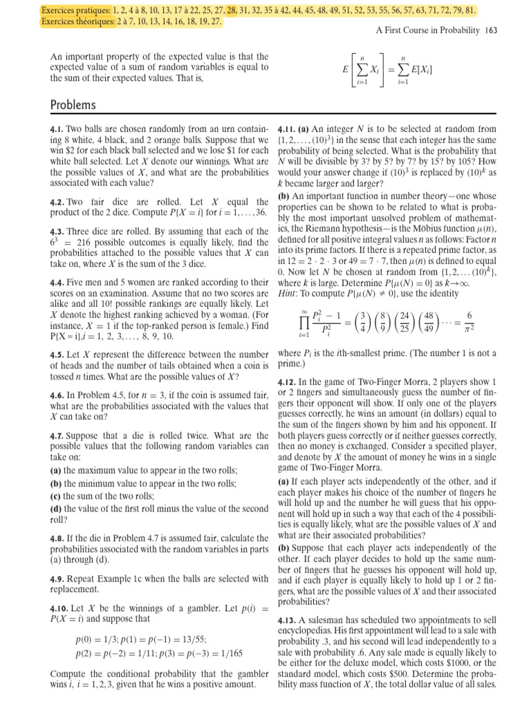Chapitre 4 | PDF | Statistical Theory | Probability
