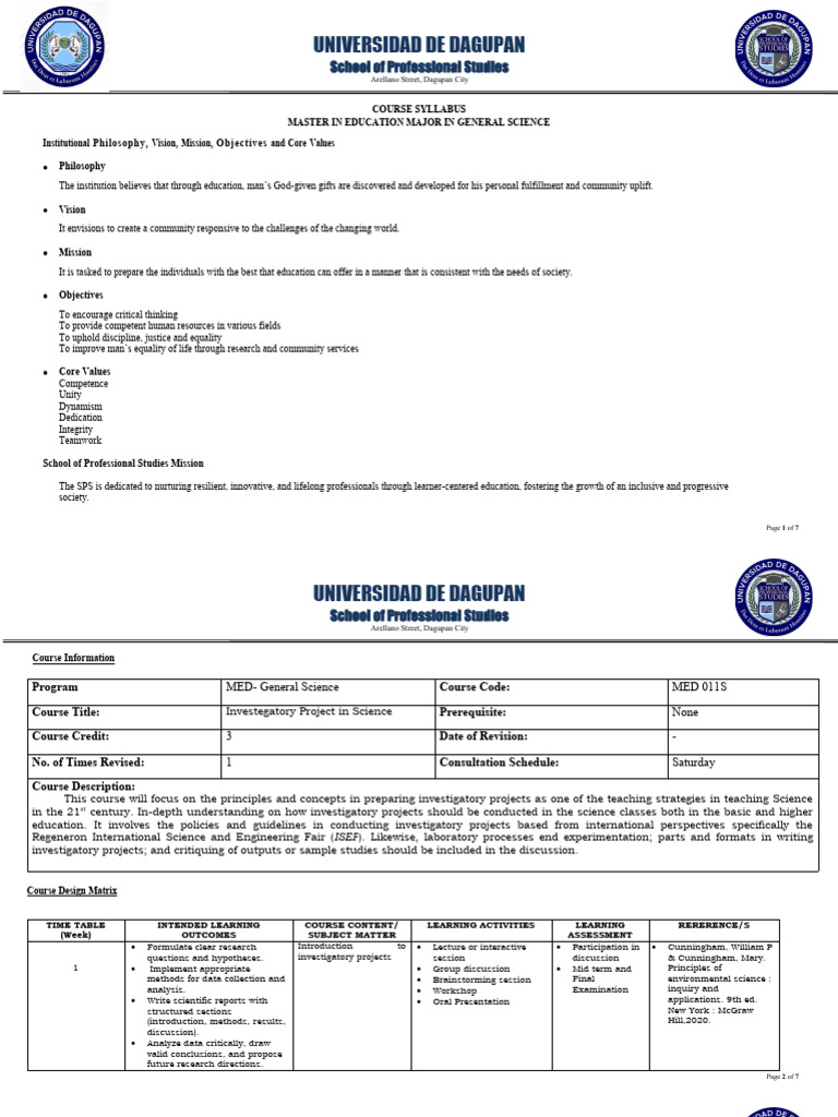 11 - MED11S Investigatory Project in Science Teaching Final | PDF ...