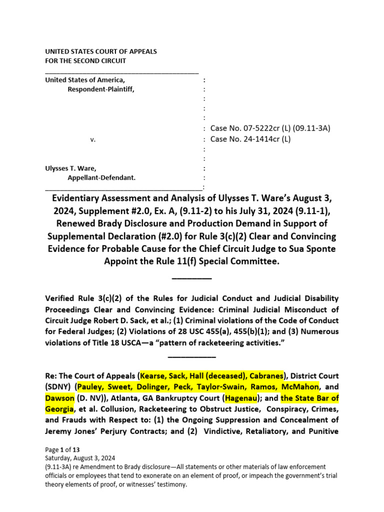 Brady Disclosure Request Analysis | PDF | Discovery (Law) | Evidence (Law)