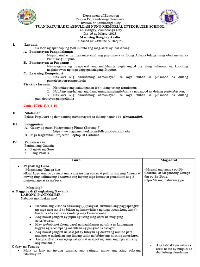 2nd C.O Less Plan 2021 2022 | PDF