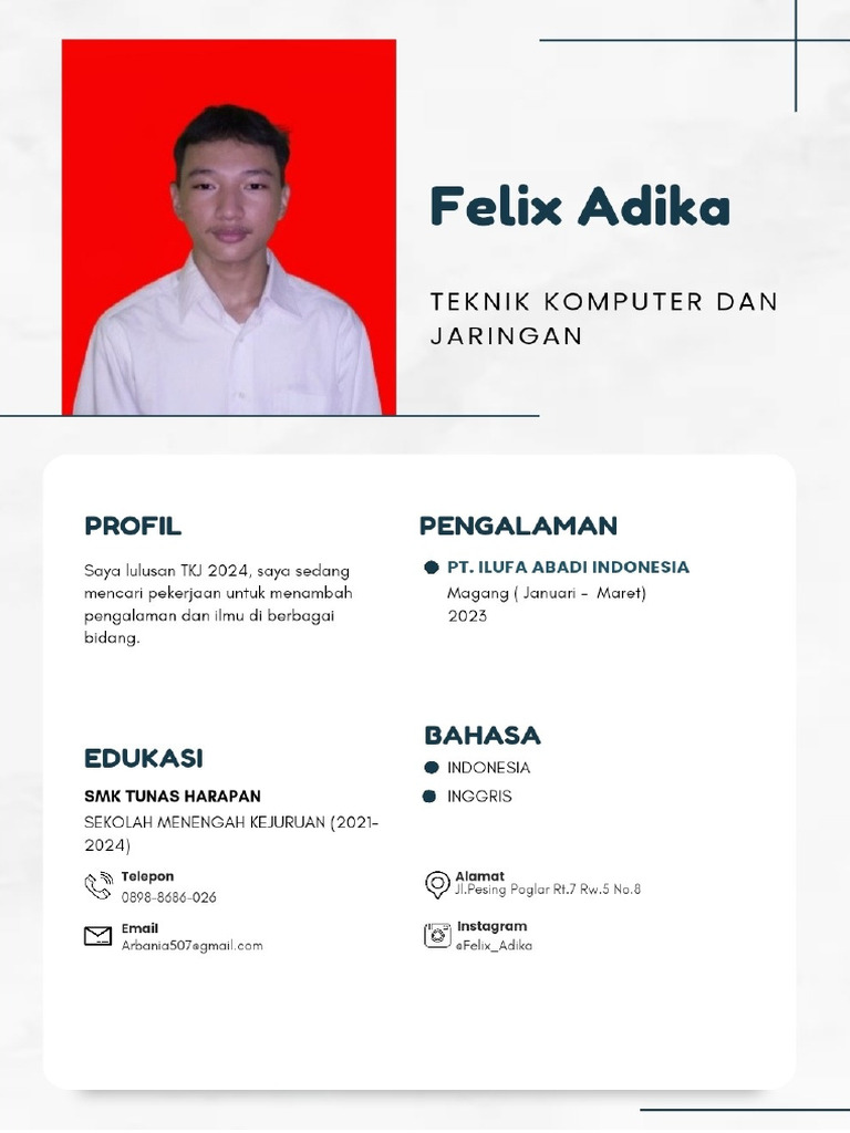 Cv-Felix Adika | PDF