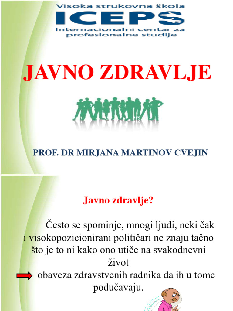 Javno Zdravlje | PDF