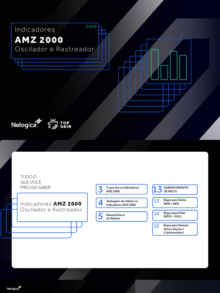 Indicadores AMZ 2000: Rastreador e Oscilador | PDF | Avaliação de risco ...
