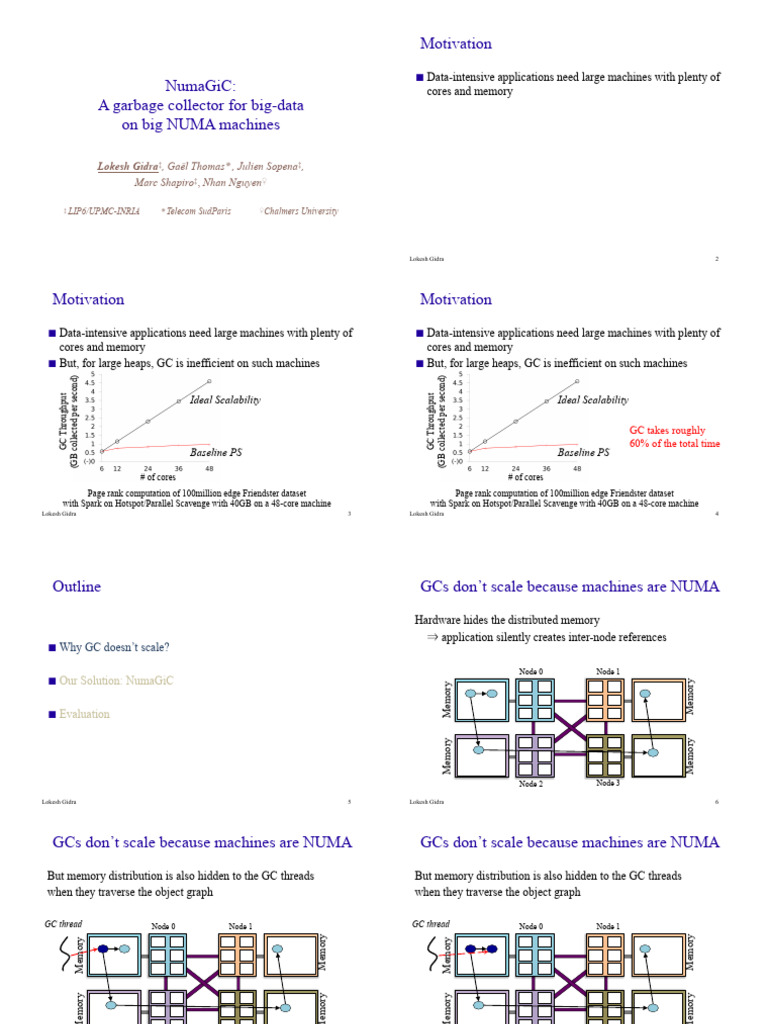 NumaGiC ASPLOS 2015 | PDF | Parallel Computing | Apache Spark