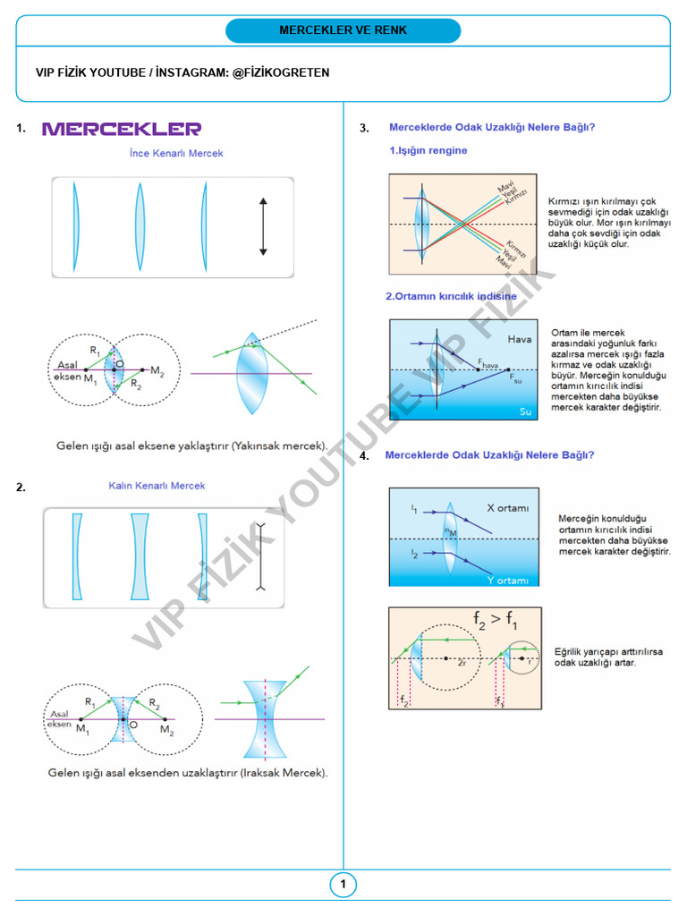 MERCEKLER VE RENK | PDF