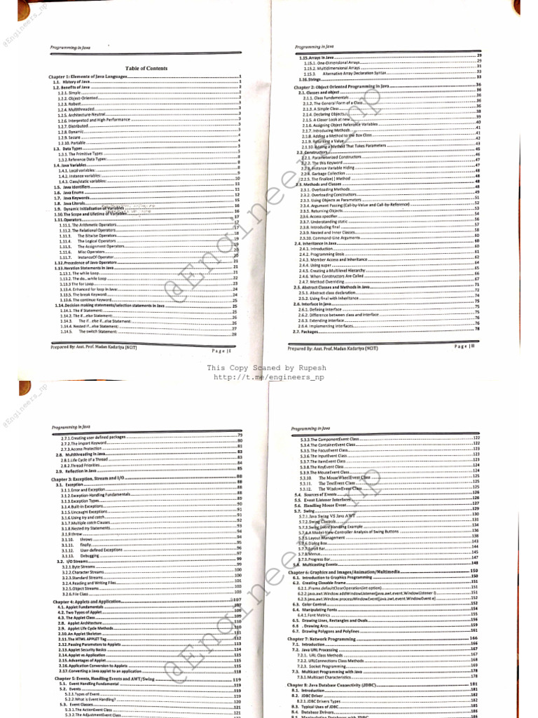 Java Complete Note Final Pdf 