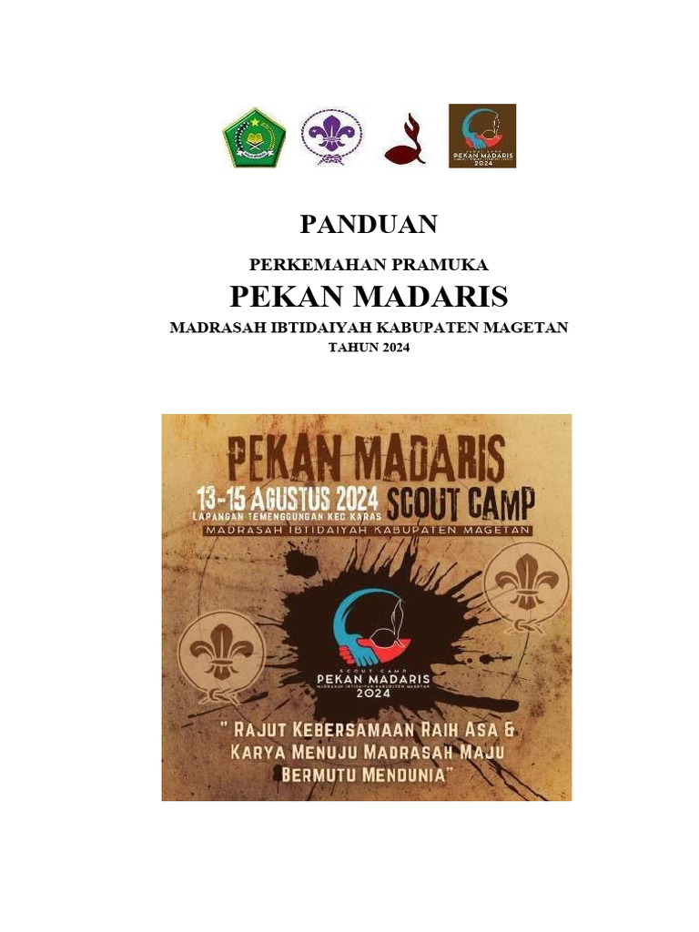 Perkemahan Pramuka Pekan Madaris 2024 | PDF