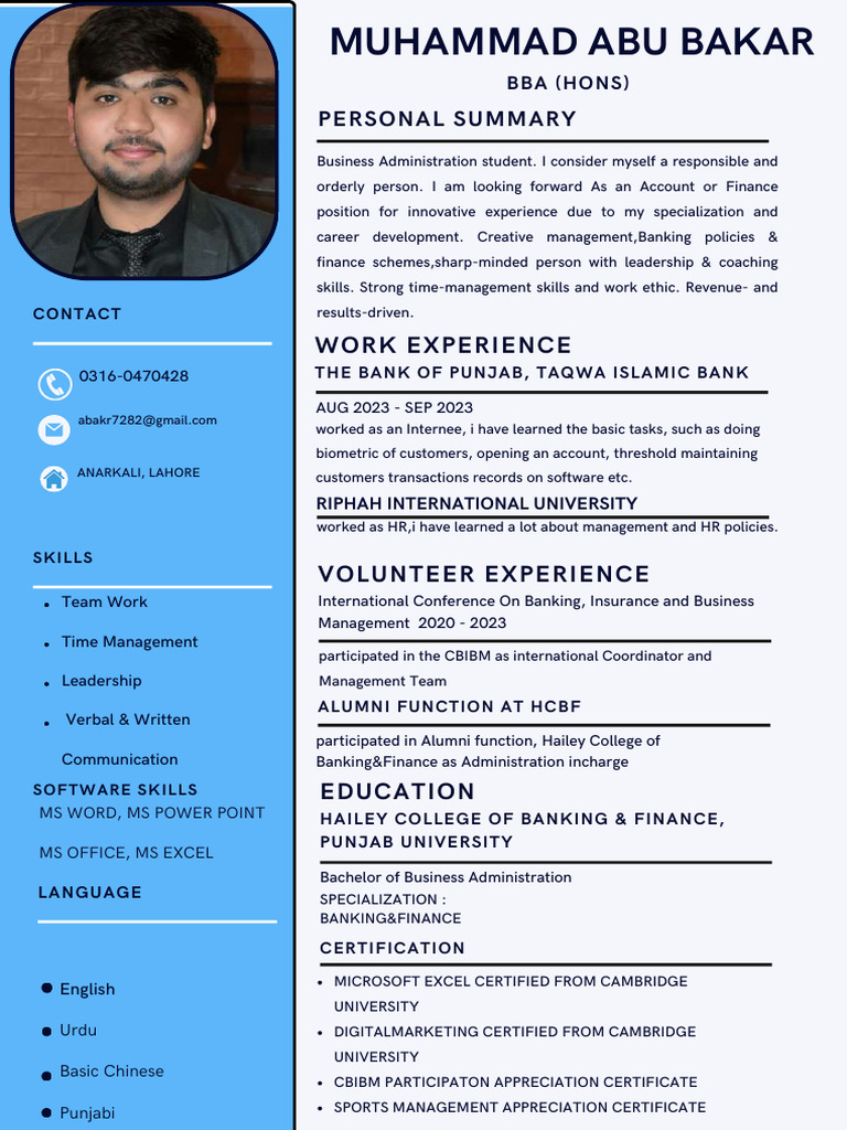 Personal Summary: Work Experience | PDF | Business