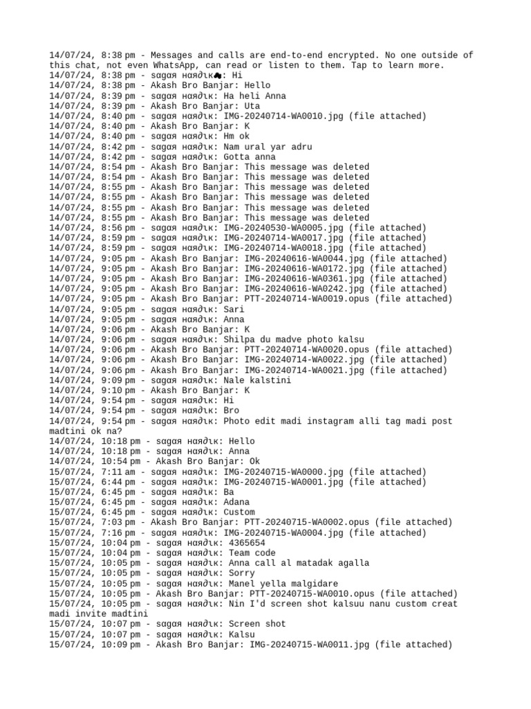 WhatsApp Chat With Akash Bro Banjar | PDF | Secure Communication | Espionage Techniques