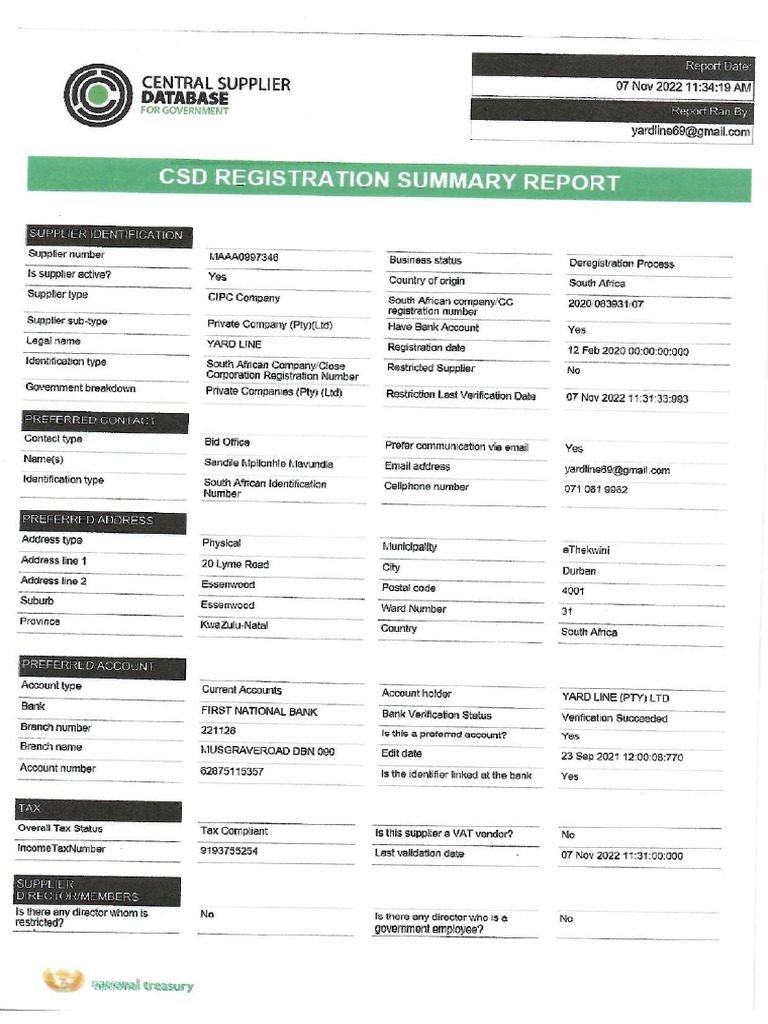 CSD Pages | PDF | Taxes | Payments
