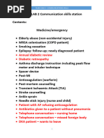 Mnemonics For Plab 2 | PDF | Self-Improvement | Wellness