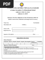 Abbreviated Mental Test Score (AMTS) | PDF