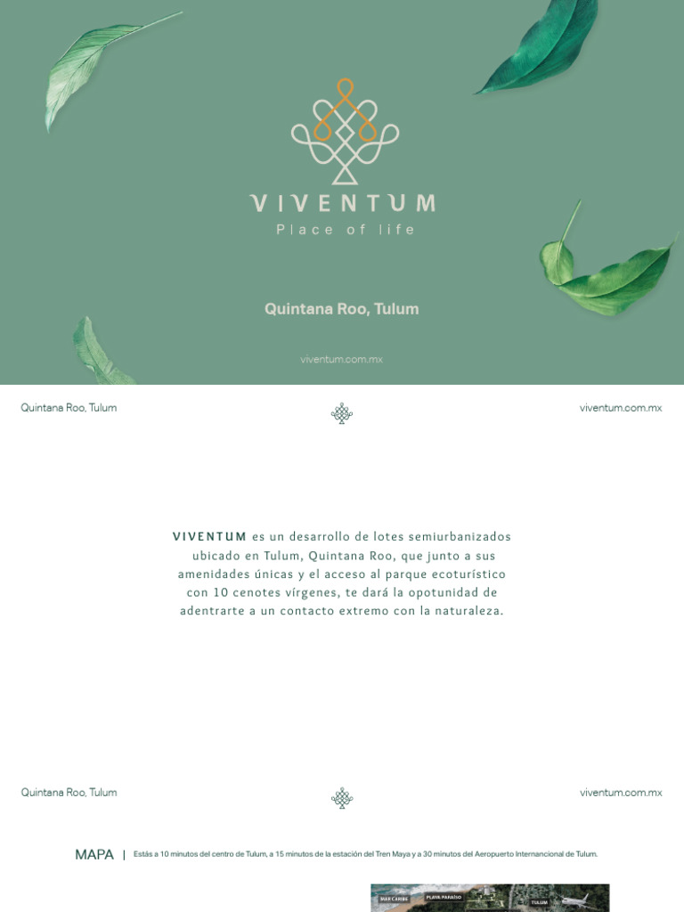 Viventum - Brochure 2023 Jun | PDF | Quintana Roo