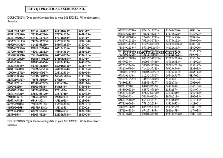 Icf 9 q3 Practical Exercise No. 5 | PDF | Formula One | Grand Prix Race Reports