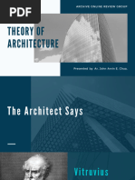 Architectural Dictums and Philosophy | PDF | Design | Architect