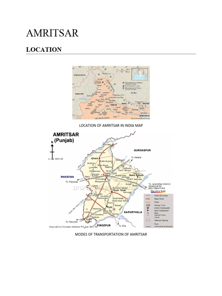 AMRITSAR | PDF | Fortification | Earth Sciences