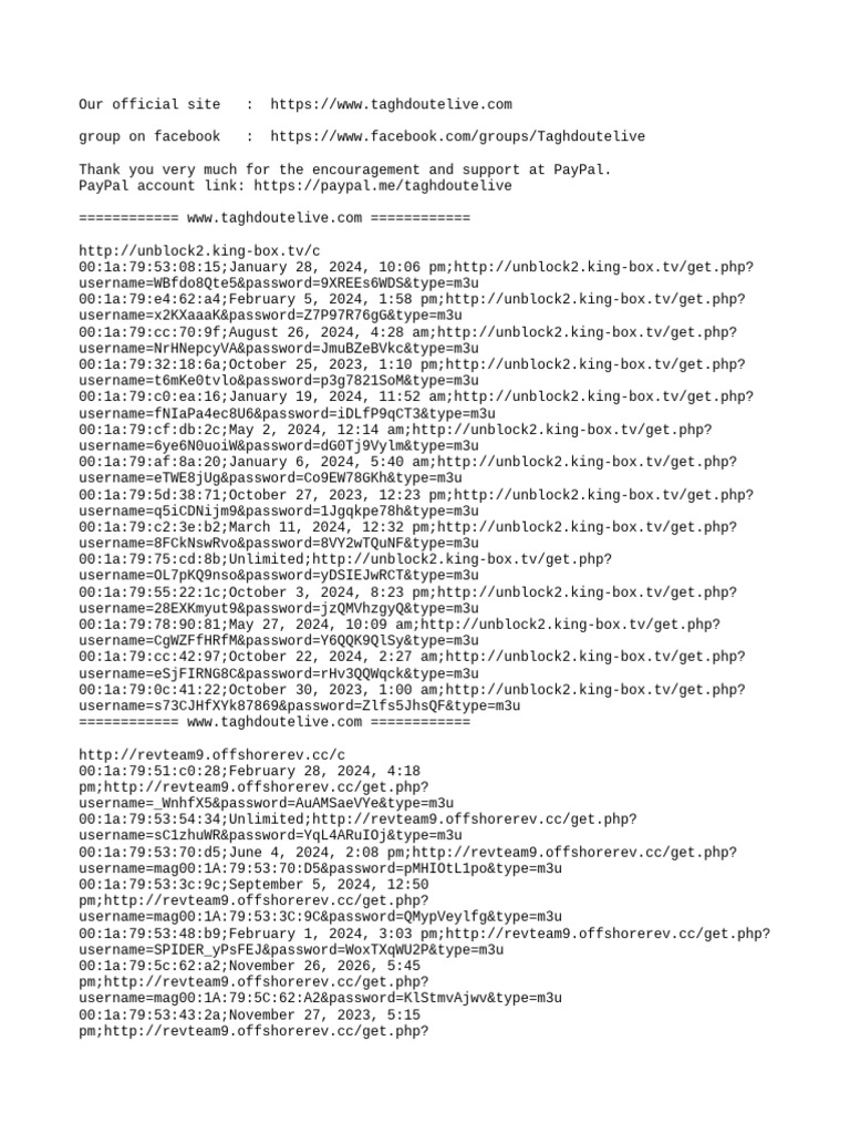 STB - M3U-xtream-taghdoutelive - Com-23-10-2023 | PDF | Chess Openings | Chess Theory