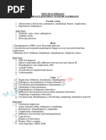 Kurt's Notes Pathology | PDF