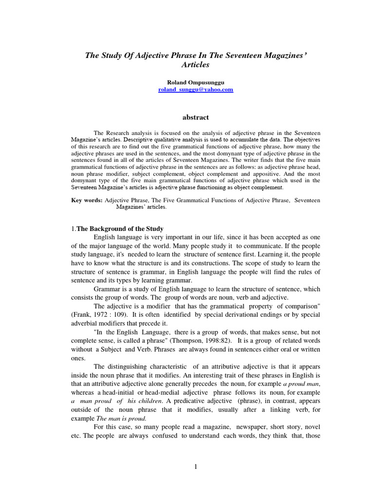 2016 The Episteme Journal of Linguistics and Literature | PDF ...