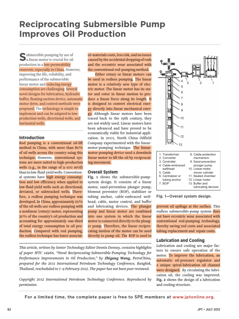 Linear Esp Pdf Pump Engines