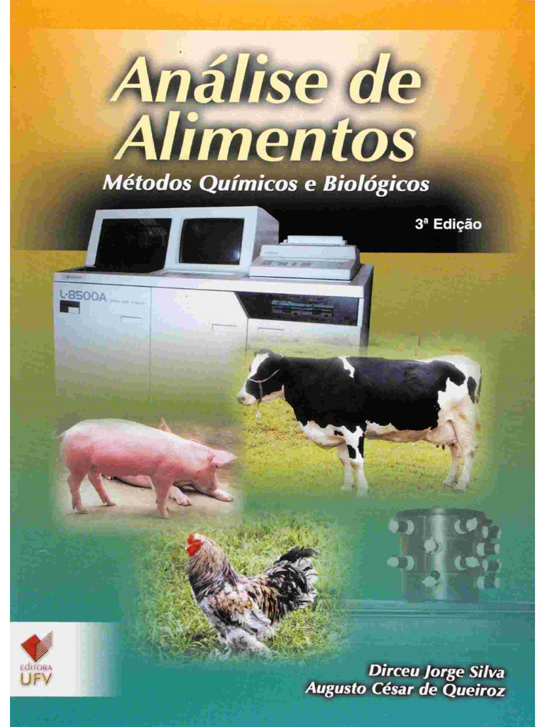 Análise de Alimentos - Médodos Químicos e Biológicos | PDF