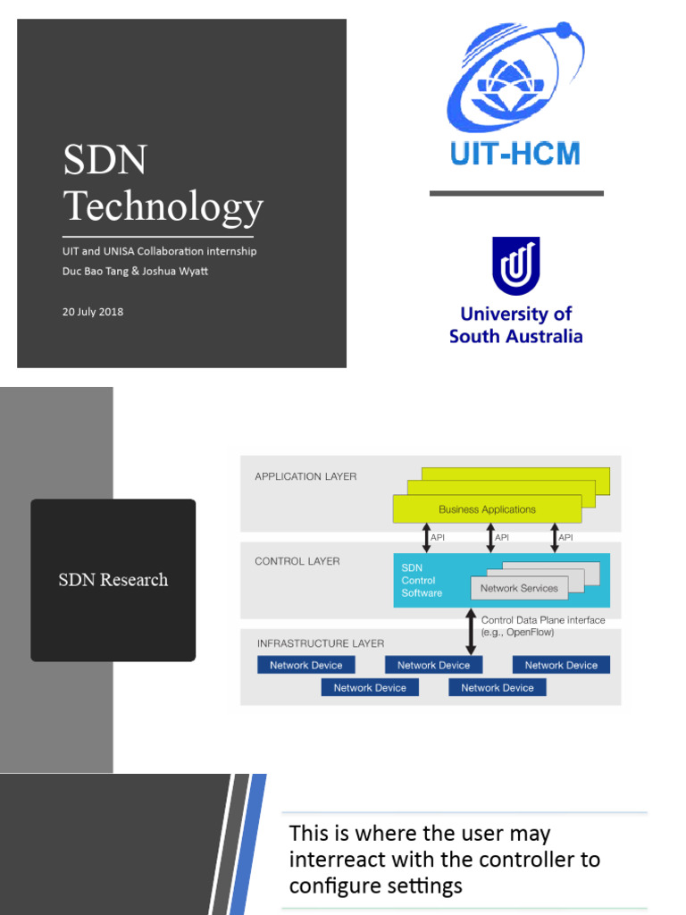 SDN Final Intern Presentation | PDF | Art | Computers
