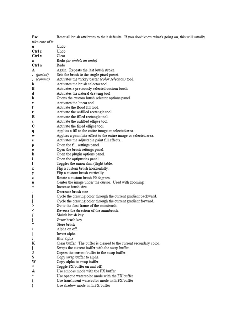 Keyboard Document Pdf Graphics Computer Graphics