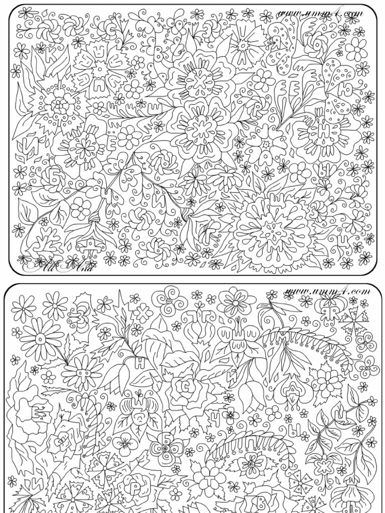 Raskraski Russkij Alfavit Spryatannye Bukvy | PDF