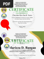 Template Certificate of Participation Lac | PDF
