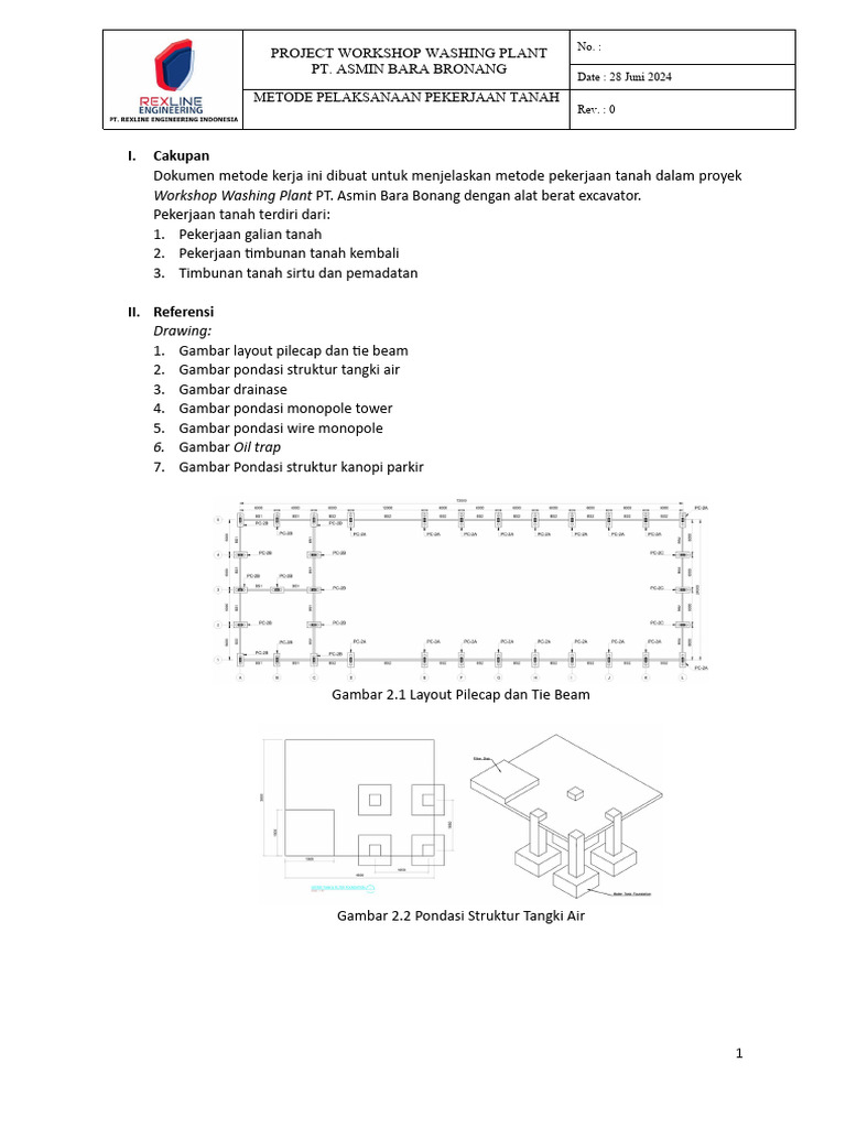 Metode Kerja Pekerjaan Tanah | PDF
