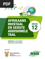 Afrikaans FAL Paper 2 Notes | PDF