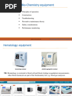 CBC Analyzer: Principles & Operation | PDF | Blood | Hematology