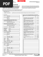 IMM 5669 Schedule A Declaration Form | PDF | Refugee | Crimes