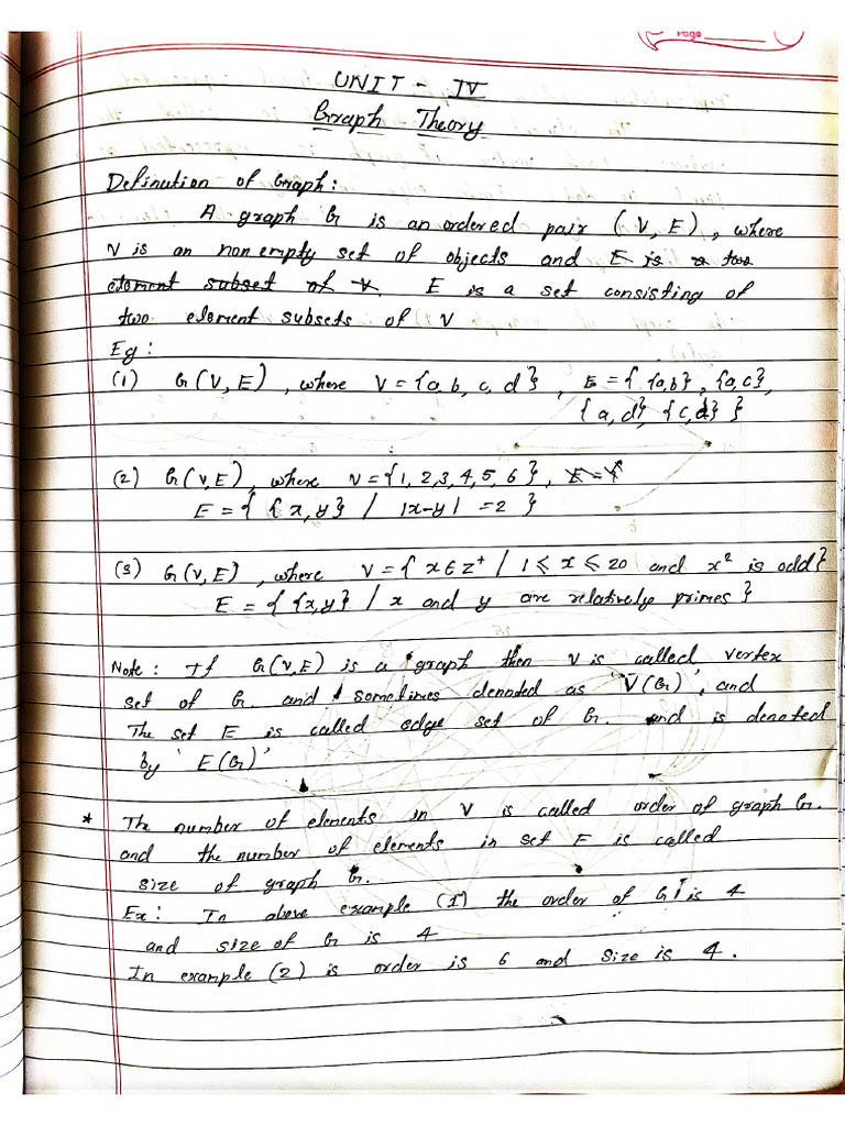 Maths Notes (4 and 5) | PDF