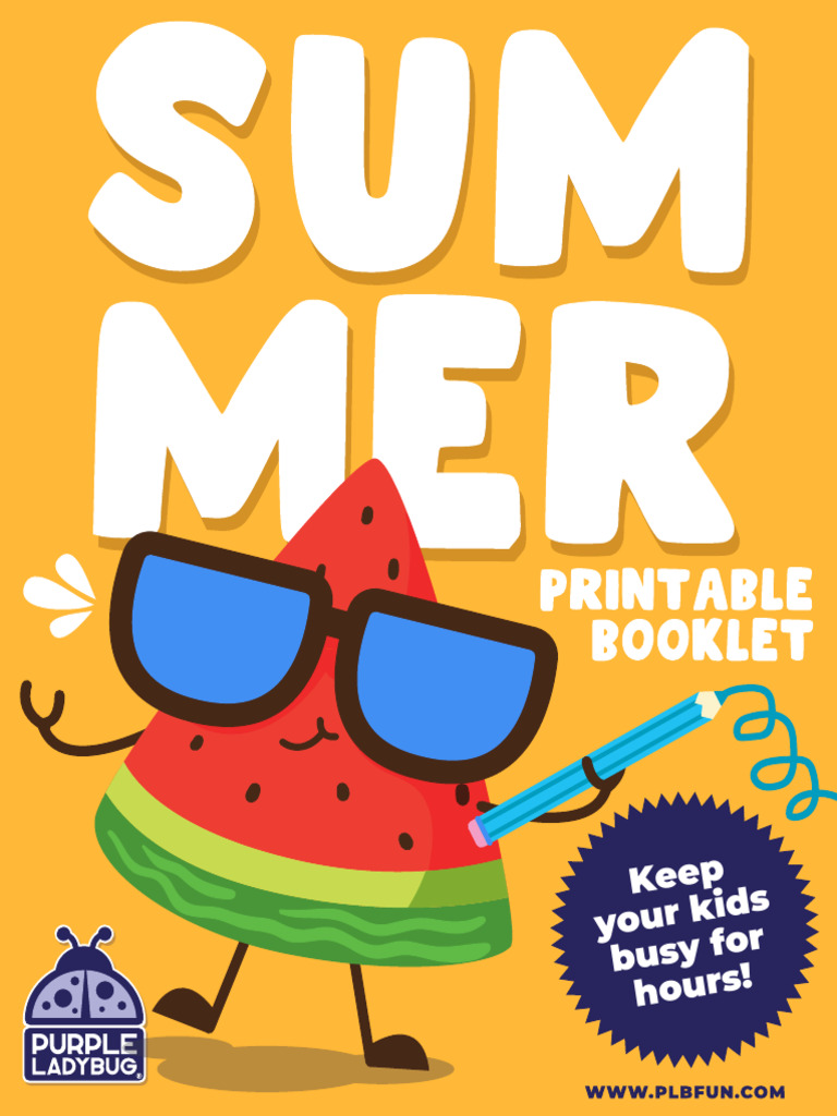 Fun Summer Activities for Kids | PDF | Color