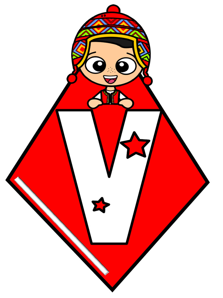 Banderin A4 Viva El Peru | PDF