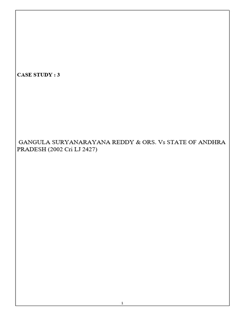 Case Study Three | PDF | Trials | Prosecutor