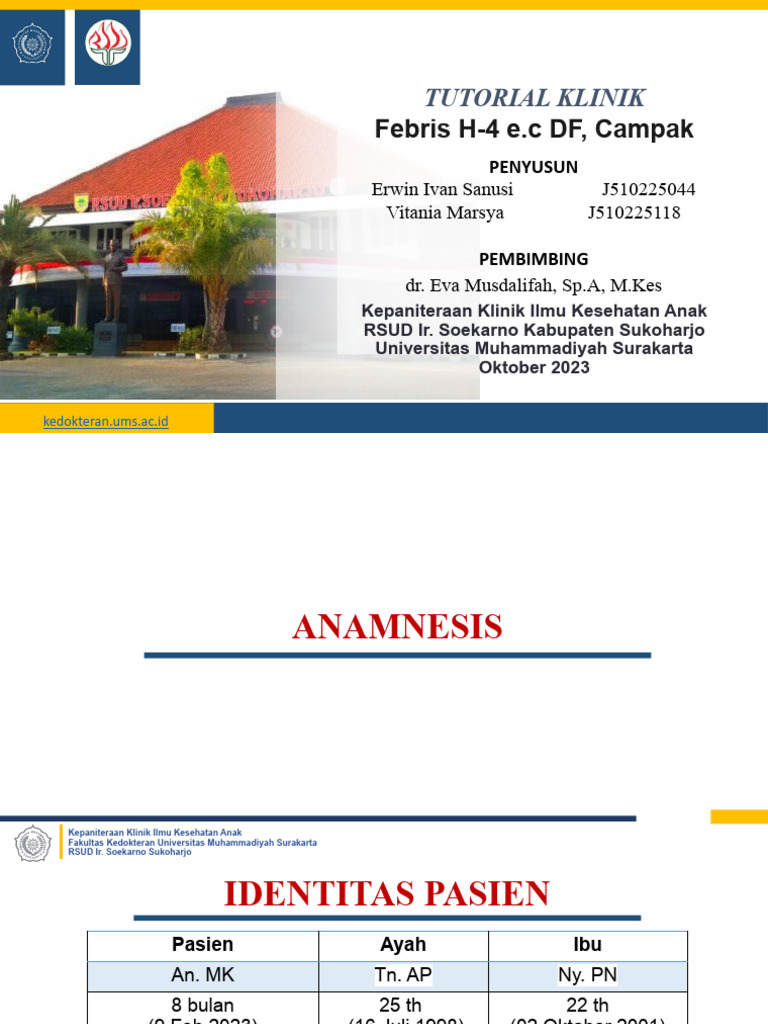 Ppt-Tutorial Klinik Vita Dan Erwin | PDF