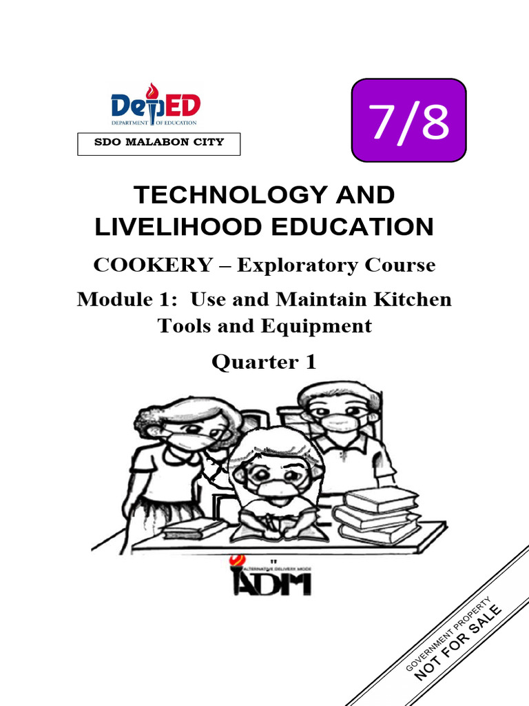 Cookery Exploratory Module 1 | PDF | Cookware And Bakeware | Kitchen ...
