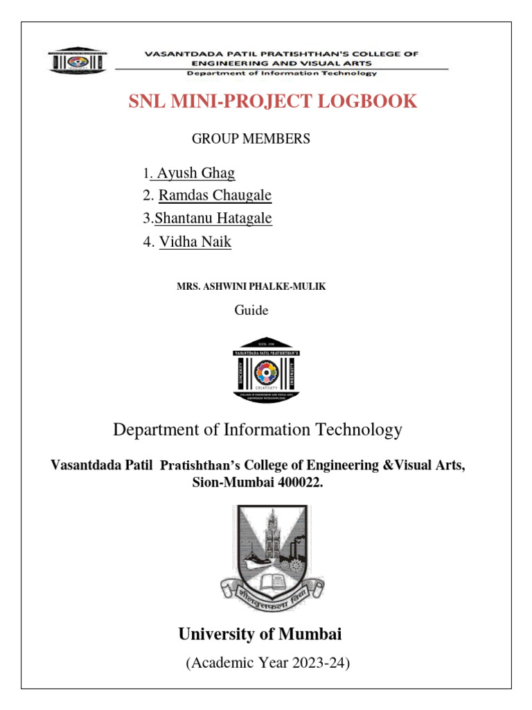SNL Lab Log Book | PDF | Wireless Sensor Network | Science