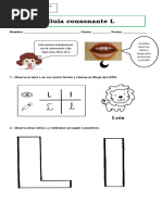Tarea de Comunic 1 Letra L | PDF