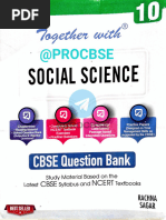Class 10 PW SST QB by @procbse | PDF