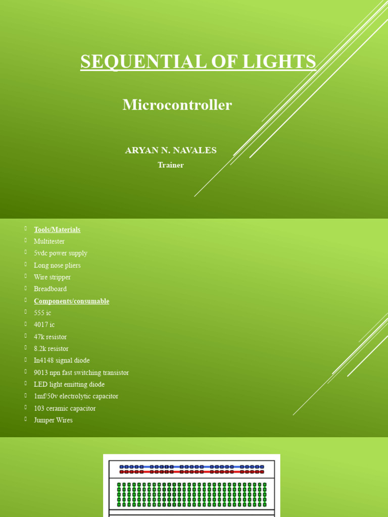 Sequential of Lights Power Point | PDF